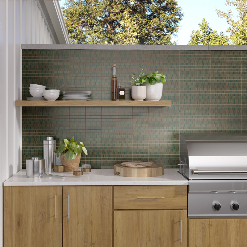 Emser Tile Newtro™ 12” x 12” Ceramic Decorative Accent Tile | Wayfair